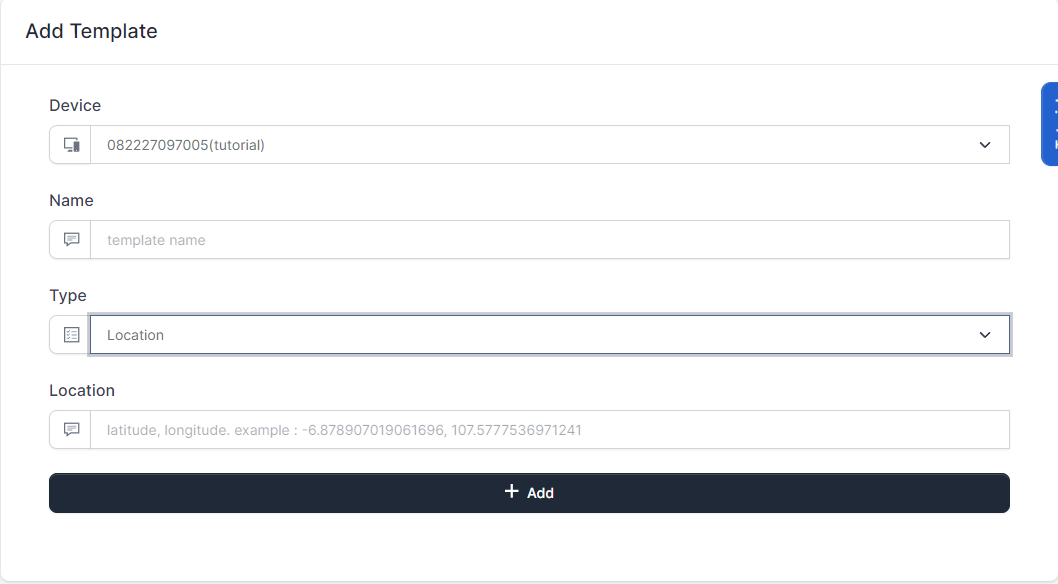 CS Template - Fonnte's Documentation